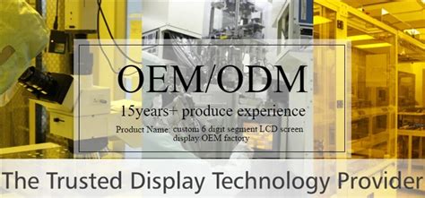 Custom 6 Digit Segment Lcd Screen Without Backlight Display Oem Factory Buy Custom 6 Digit Lcd