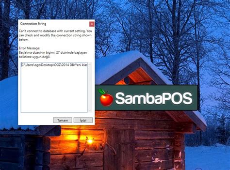 Veri Tabanı Bağlantısı Sambapos V3