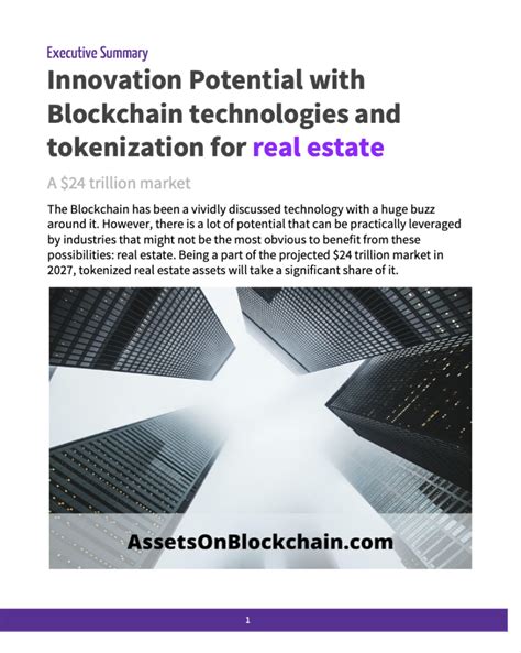 Free Mail Course Real Estate Innovation With Blockchain And Tokenization Assets On Blockchain