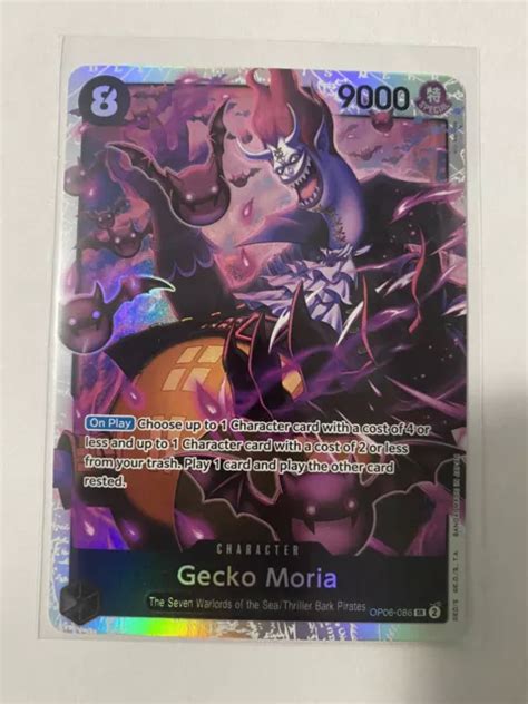 One Piece Wing Of The Captain Gecko Moria Op Anglais Sr Eur Picclick Fr