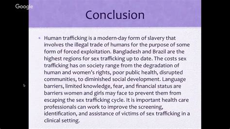 Human Sex Trafficking In Bangladesh And Brazil Youtube
