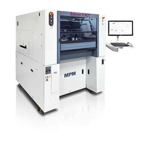 Mpm Edison Ii Act Solder Paste Printer
