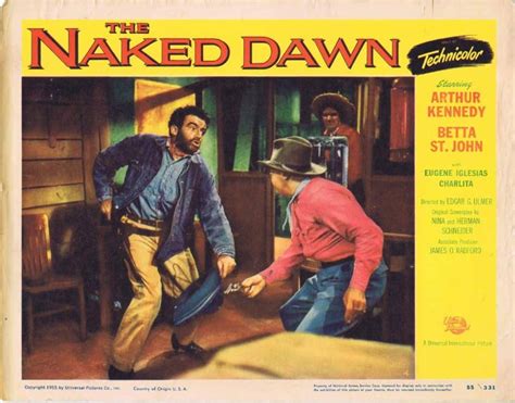 The Naked Dawn Original Lobby Card 4 Arthur Kennedy Moviemem Original