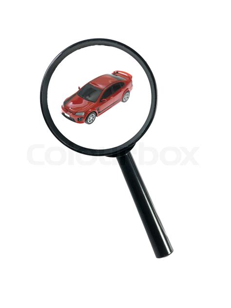 Magnifying Glass Stock Image Colourbox