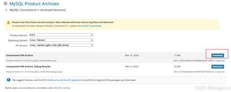 Centos7安装mysql Connectorc 8039 和 C 开发库centos 安装mysql8039 Csdn博客