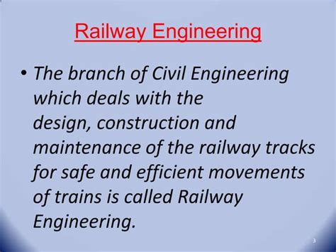 Planning Principles Railway Engineering Pptx