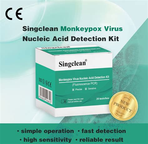 CE Passed Monkeypox Virus Nucleic Acid Detection Kit Fluorescence PCR Stored At 25 Degrees