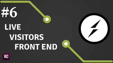 Socket Io WebSockets 6 Live Visitors Front End Part 1 YouTube
