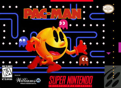 Pac Man Snes Custom Cover Art By Ryanmlinn On Deviantart