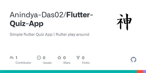 github anindya das02 flutter quiz app simple flutter quiz app