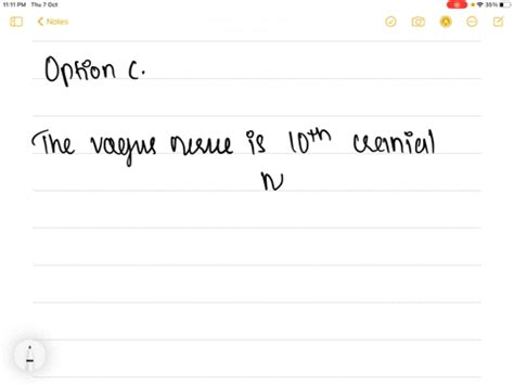 SOLVED The Nurse Is Assessing The Cranial Nerves Match The Cranial Nerve With Its Related Function
