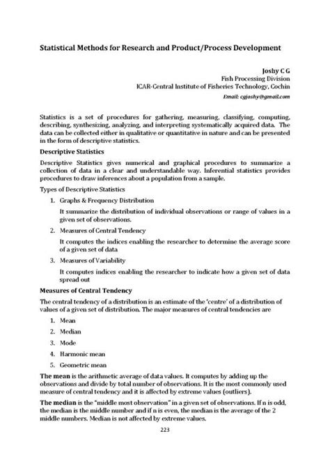 methods of data collection in statistics pdf 87727 statistical