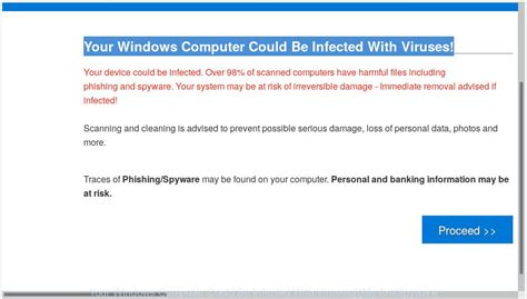 Remove Your Windows Computer Could Be Infected With Viruses POP UP SCAM