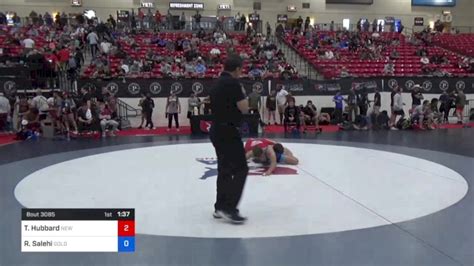 65 Kg Rnd Of 128 Talan Hubbard New York Vs Robert Salehi Gold Rush Wrestling
