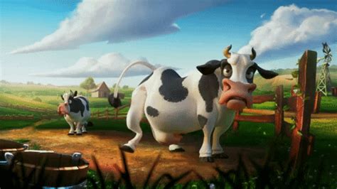 Cow Animated  You Want Some