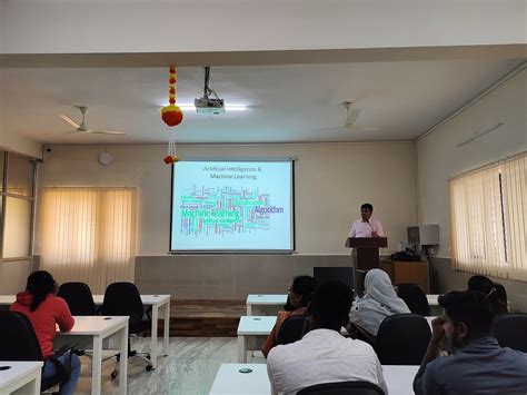 Cse Department Guest Lecture On Artificial Intelligence And Machine