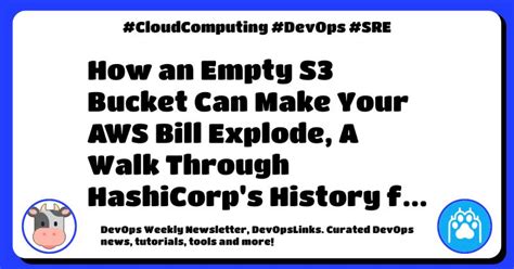 Aymen El Amri On Linkedin How An Empty S3 Bucket Can Make Your Aws