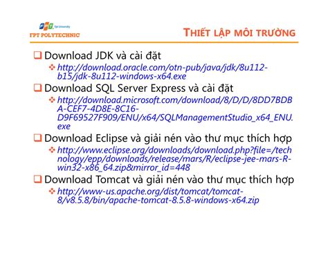 Bài Giảng Lập Trình Java 5 Bài 1 Giới Thiệu Spring Mvc Trường Đại