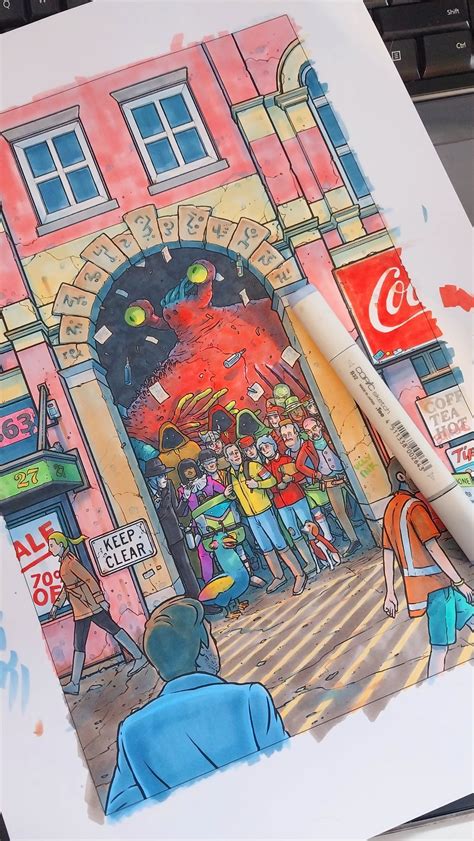 wip of the cover for issue 6 r flogoria