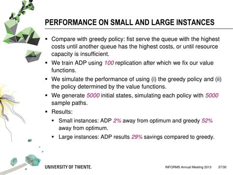 Ppt Tactical Planning In Healthcare With Approximate Dynamic