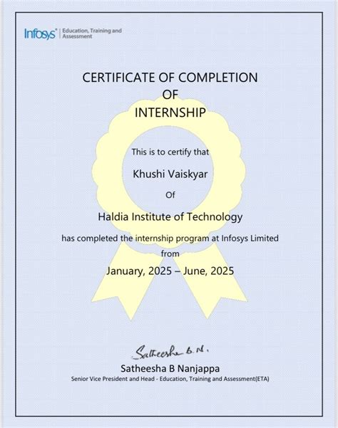 Internshipexperience Infosys Gratitude Learningjourney