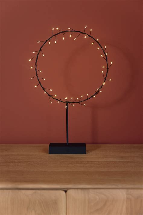 Festive Table Top Light Ring Natural Bed Company