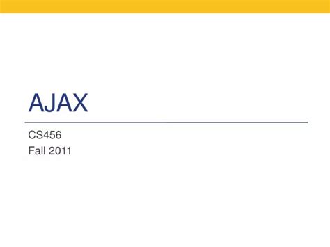 ppt ajax powerpoint presentation free download id 5337253