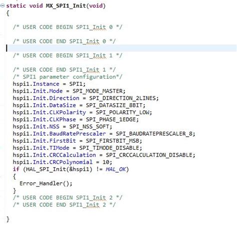 Stm32 HAL SPI TransmitReceive Not Working Properly Electrical Engineering Stack Exchange