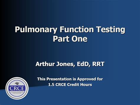 pulmonary function testing part one respiratory associates
