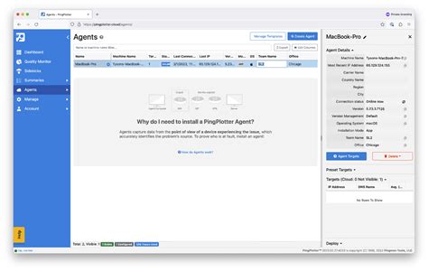 Agent Custom Fields Pingplotter Cloud Manual