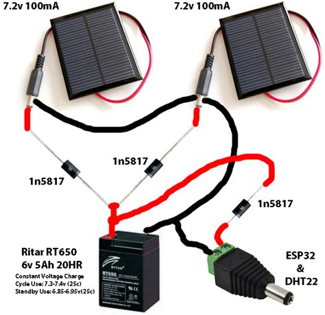 Es seguro conectar un panel solar pequeño a un ácido de plomo con solo un diodo Electronica