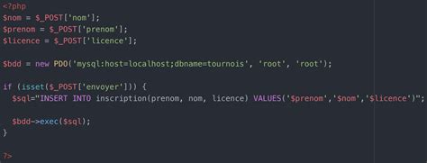 [résolu] [problème] formulaire php vers base de données pas d erreur