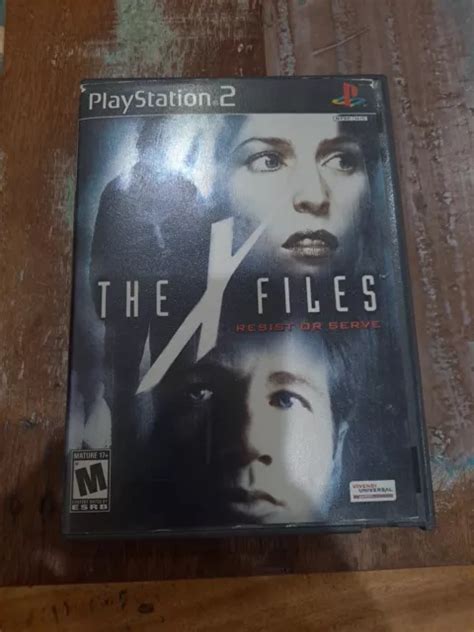 PLAYSTATION 2 PS2 The X Files Resist Or Serve Complet Avec Manuel 2004 EUR 41 64 PicClick FR