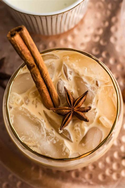 Gingerbread White Russian Mocktail Art From My Table