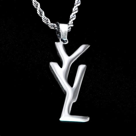 Playboi Carti Opium Yvl Chain Custom Stainless Steel Hip Hop Necklace