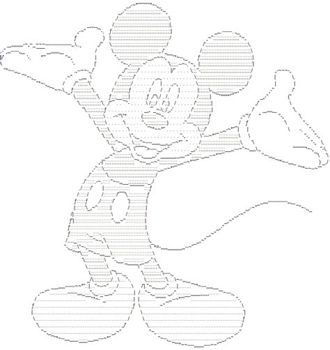 Mickey Mouse Gamefaqs Ascii Art