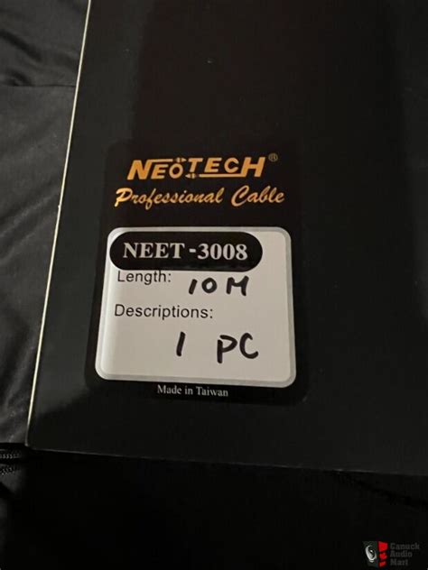 Neotech Ethernet Cable For Sale Us Audio Mart