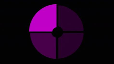 Loading Screen Circular Purple On Black Stock Video Pond