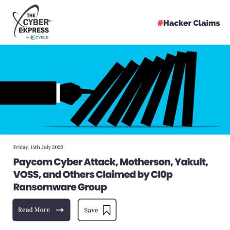 The Cyber Express On Linkedin Cl0p Cyberattack Darkweb Cybersecurity Ransomwarenews