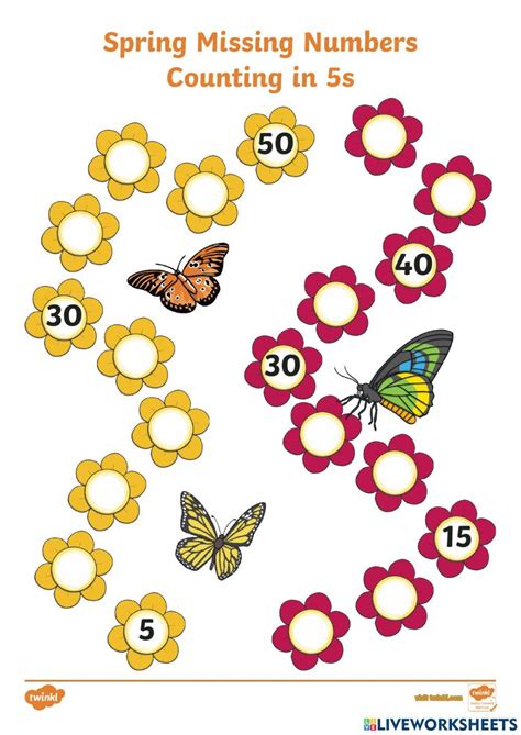 3989224 Missing Numbers Counting In 2s 5s 10s