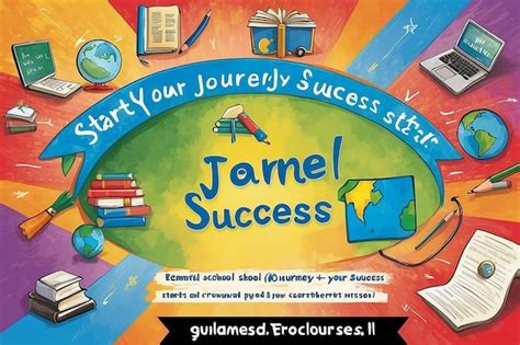 Premium Photo Start Your Journey To Success Enroll Now