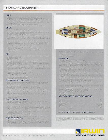 Irwin 44 Brochure Sailinfo I