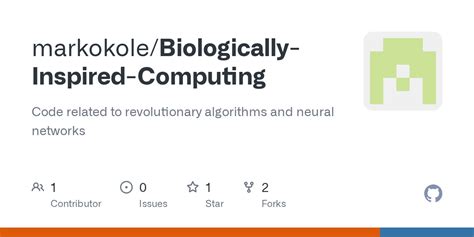 Github Markokolebiologically Inspired Computing Code Related To