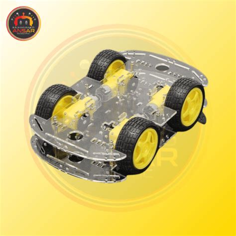 4 Wheel Smart Robot Car Chassis Kit For Arduino Ma Robotic