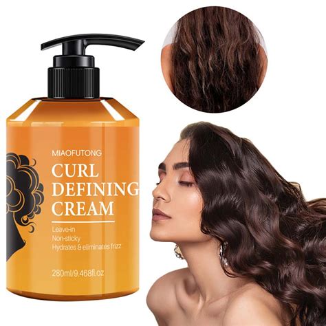 Curl Defining Cream 280ml Leave In Formula For Hydration And Frizz Curl Defining Cream 280ml Leave In Formula For Hydration And Frizz