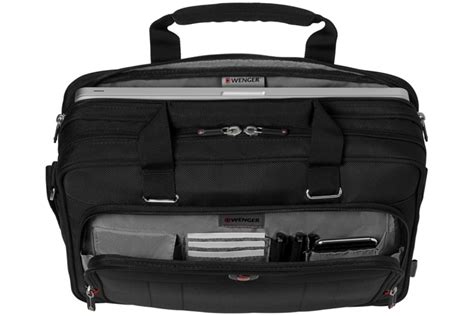 Портфель для ноутбука 16 дюймов Wenger, черный, 41x15x34 см, 12 л ...