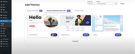 how to install hello elementor theme in wordpress