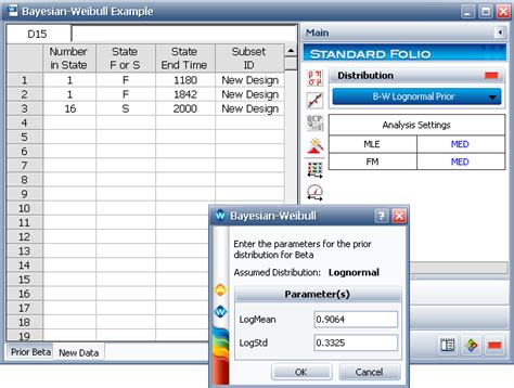 Bayesian Weibull Analysis