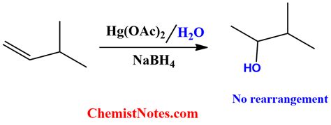 Oxymercuration Reaction Oxymercuration Demercuration Of Alkenes Dyml