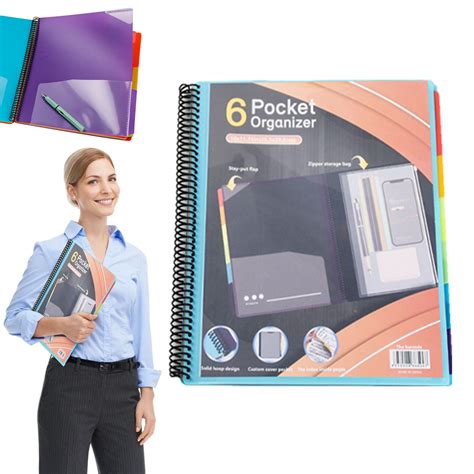Veeogra Clearancespiral Notebookfolders612 Pocket Poly Project